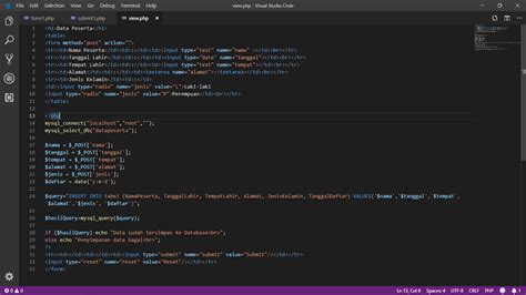 Konsep Menampilkan Data Mysql Dengan Php
