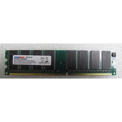 Mémoire Gb UDIMM Triple speed Ordi Spare