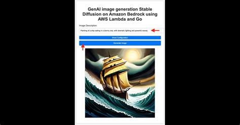 Community Serverless Image Generation Application Using Generative Ai