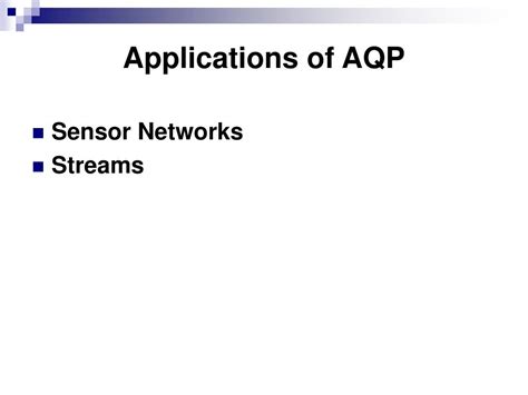 Ppt Approximate Query Processing Techniques And Applications