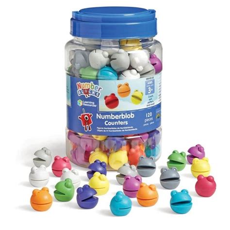 Learning Resources Numberblocks Numberblob Counting Set Maths Counters