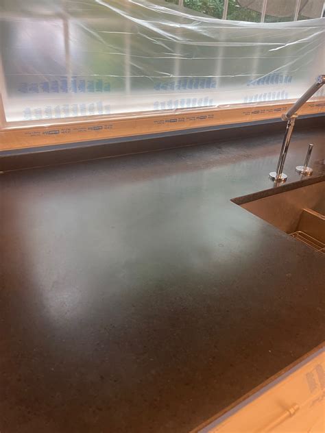 Black Basalt Countertop Restoration Nova Stone Care