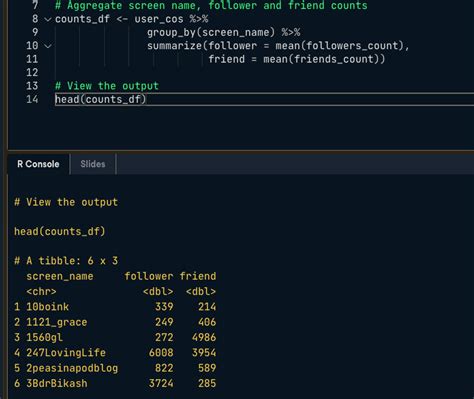 R Rstudios Dplyr Using Aggregation How Do I Get An Output