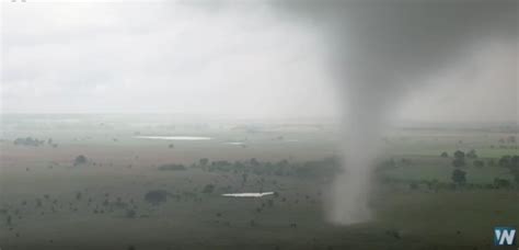 2019 Tornado Drone Footage Mesmerizing View Of Sulphur Tornado