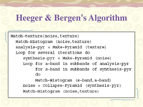 Ppt Pyramid Based Texture Analysis Synthesis Powerpoint Presentation Id5686964