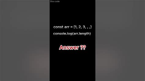 Do You Know The Answer To This Java Script Interview Question