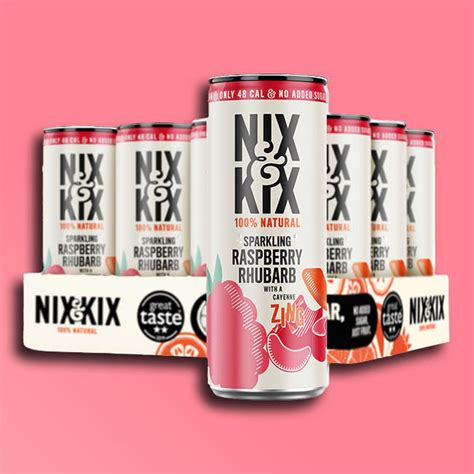 Nix And Kix Raspberry And Rhubarb — Snackfully