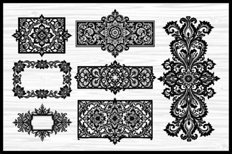 Creative Laser Cut File Set Beautiful · Creative Fabrica