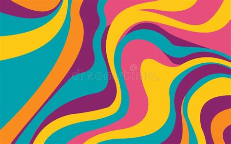 Vector Background Design With Abstract Wave Pattern Stock Vector
