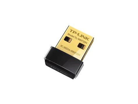 Tp Link Wlan Nano Usb Adapter Tl Wn725n 150mbps 2 4ghz 415748440031 Tp Link Network