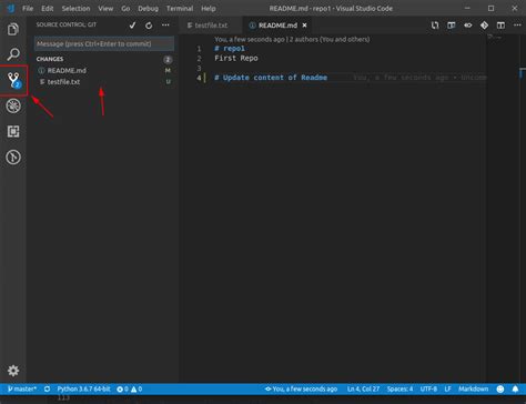Sử dụng VScode để làm việc với GitHub BlogCloud