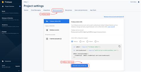 Integrate Firebase Account With Evlop Server Adminsdk Evlop