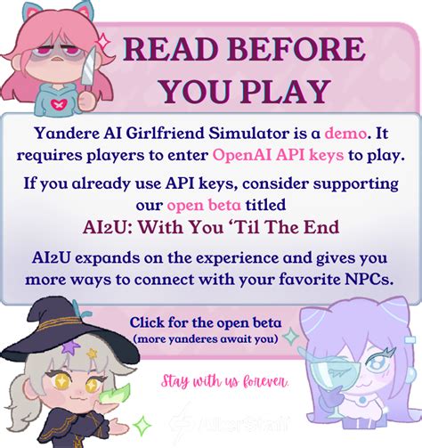 Yandere Ai Girlfriend Simulator ~ With You Til The End 世界尽头与可爱猫娘 ~ 病娇ai女友 Powered By Chatgpt By