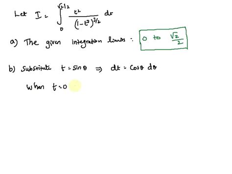 Solved Integration By Trigonometric Substitution None Of The Above 2