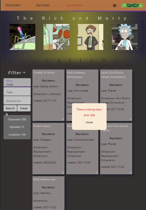GitHub Ceperiv Rick And Morty