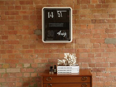 Buy The Established Sons Font Clock Large At Nest Co Uk