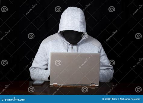 Computer Hacking Warning World Bank Concept On Computer Generative Ai