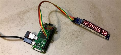 7 Segment Leds Aansturen Via Spi En Max7219 Driver • Raspberrytips Nl