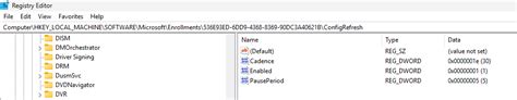 config refresh let s pause it