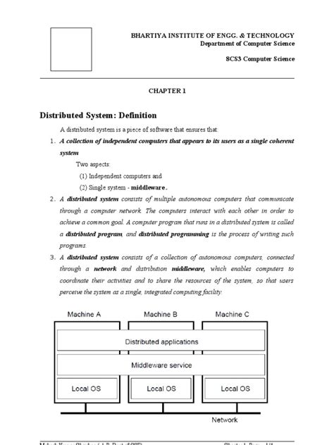 Unit 1 Part1 Pdf Distributed Computing Node Networking