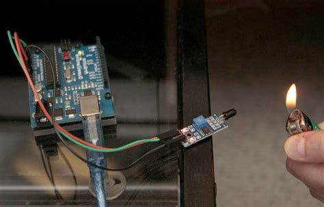 Arduino Ateş Algılayıcı Alev Sensörü Devresi Arduino Projeleri