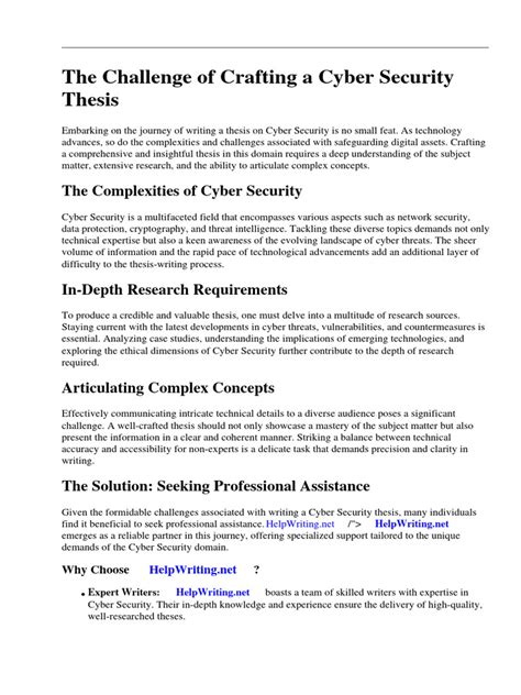 Thesis Cyber Security Download Free Pdf Computer Security Security