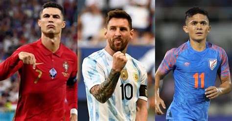 Top 10 International Goal Scorers In Mens Football History Sports