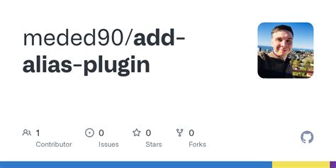Github Meded90add Alias Plugin