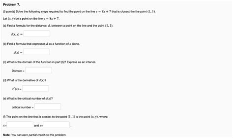 Solved Problem 7 5 Points Solve The Following Steps Chegg Com
