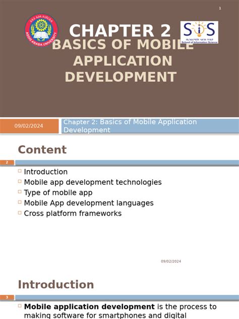 chapter 2 basics of mobile application development pdf