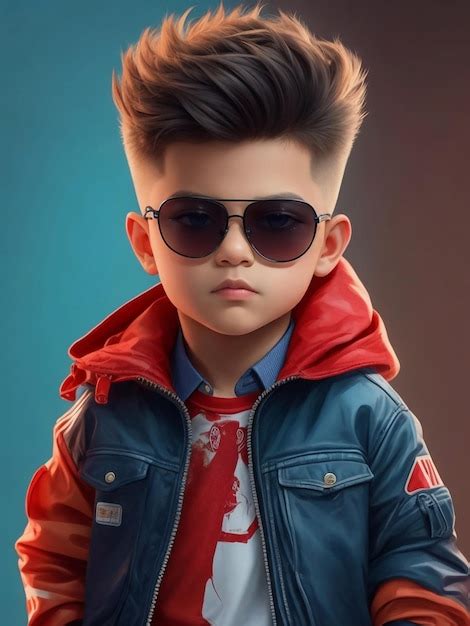 Premium Ai Image Cool Boy