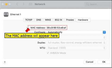 Find MAC Address Helpdesk Tel Aviv University