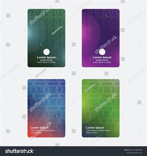 Set Gradient Color Palette Vector Art Stock Vector Royalty Free 2143967465 Shutterstock