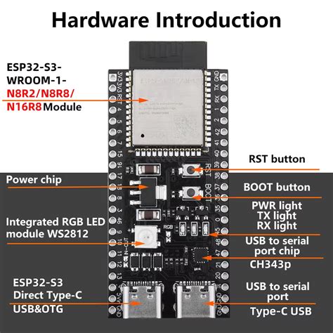 esp32 s3 devkitc 1 n8r2 zaitronics