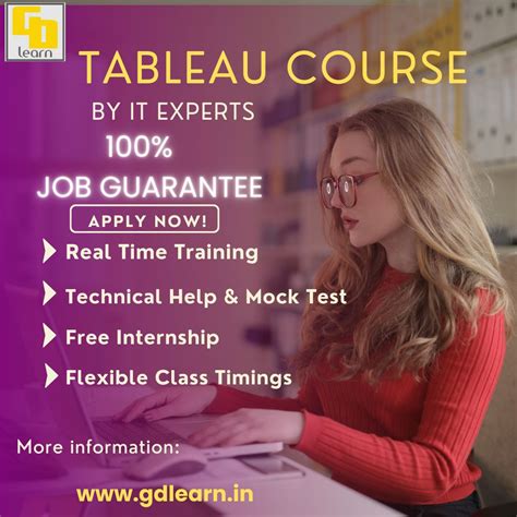 Gdlearn Tableaucourse Datavisualization Techskills Career