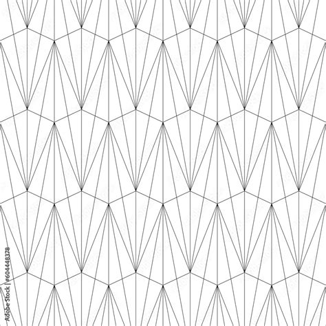 Seamless Pattern With Triangle Shapes Interlocking Triangles Tessellation Background Image