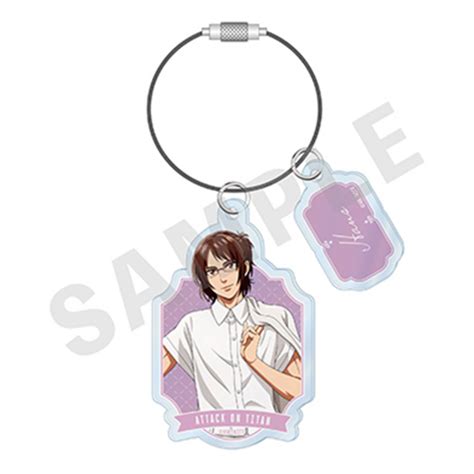 [25년 08월 발매] 진격의 거인 팝업 스토어 화이트 코데 시리즈 공식 매트 아크릴 키체인 한지 조에 진격거 애니 공식 굿즈 ~25 05 13 도키도키굿즈