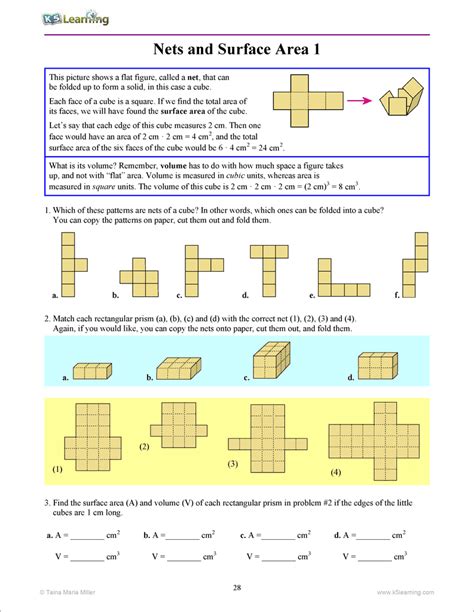 Geometry Workbook For Grade 6 K5 Bookstore