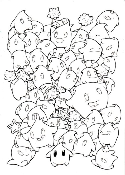 Luma Sketch Coloring Page