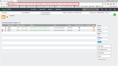 date time fields user preferences and soap web services sage crm