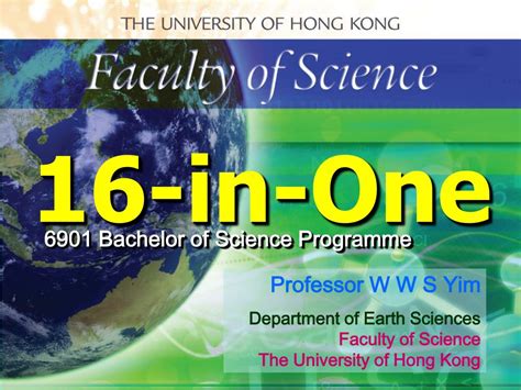PPT The University Of Hong Kong Faculty Of Science PowerPoint Presentation ID