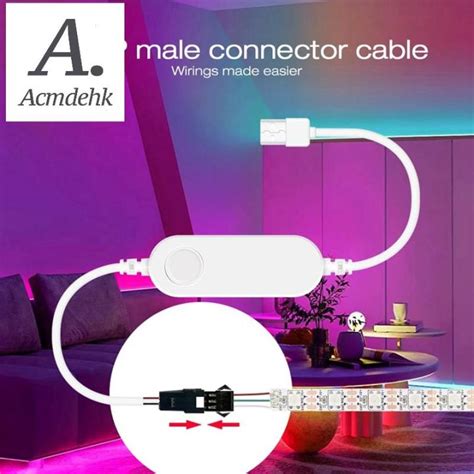 Wled Esp32 Mini Led Strip Controller Led Strip Controller Withmic Mode