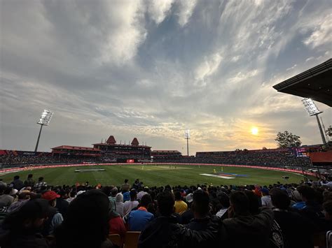 The Glorious Dharamshala Stadium And An Epic Contest Rcricket