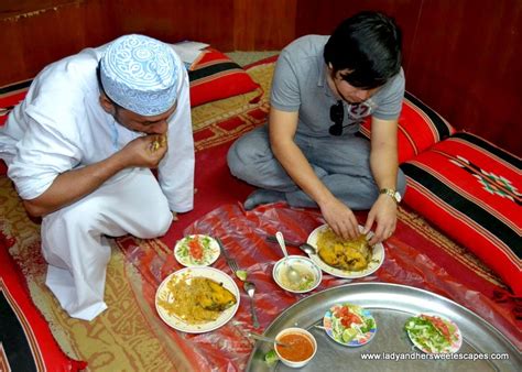 Oman Traditional Omani Dinner At Bin Ateeq Lady And Her Sweet Escapes