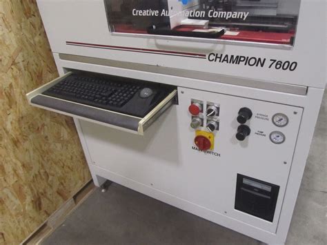 Used Creative Automation Champion 7600 Used Machines Exapro