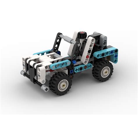 Lego Set 42133 Alternate Build Telehandler How To Build It
