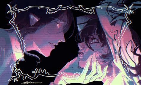 Safebooru 2boys Black Hair Blue Eyes Cheek Squash Ciel Phantomhive