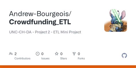 Github Andrew Bourgeoiscrowdfundingetl Unc Ch Da Project 2 Etl