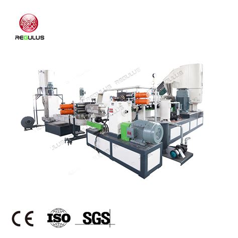 High Performance Pelletizing Recycling Line For Plastic Reprocessing Pelletizing Machine And