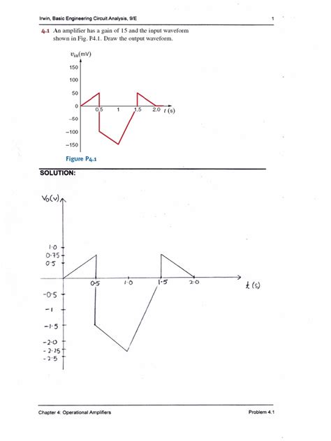 Basic Engineering Circuit Analysis Chapter 4 Solution Pdf Pdf